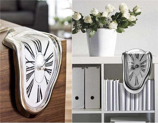 Dali Melting Creative 90 Degrees Twisted Clocks on Luulla